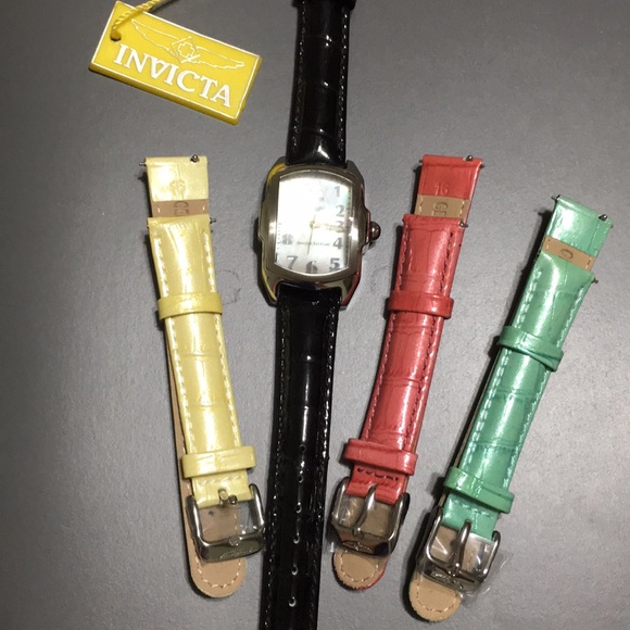 Invicta | Accessories | Invicta New 3 Extra New Straps | Poshmark